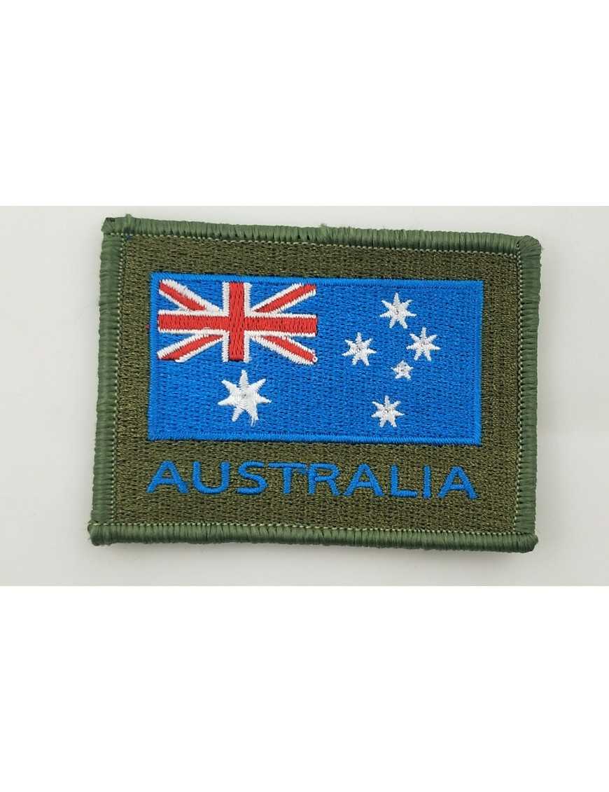 Warlord Patch Anf Cotton - Patch Flags In Black & Olive Colour