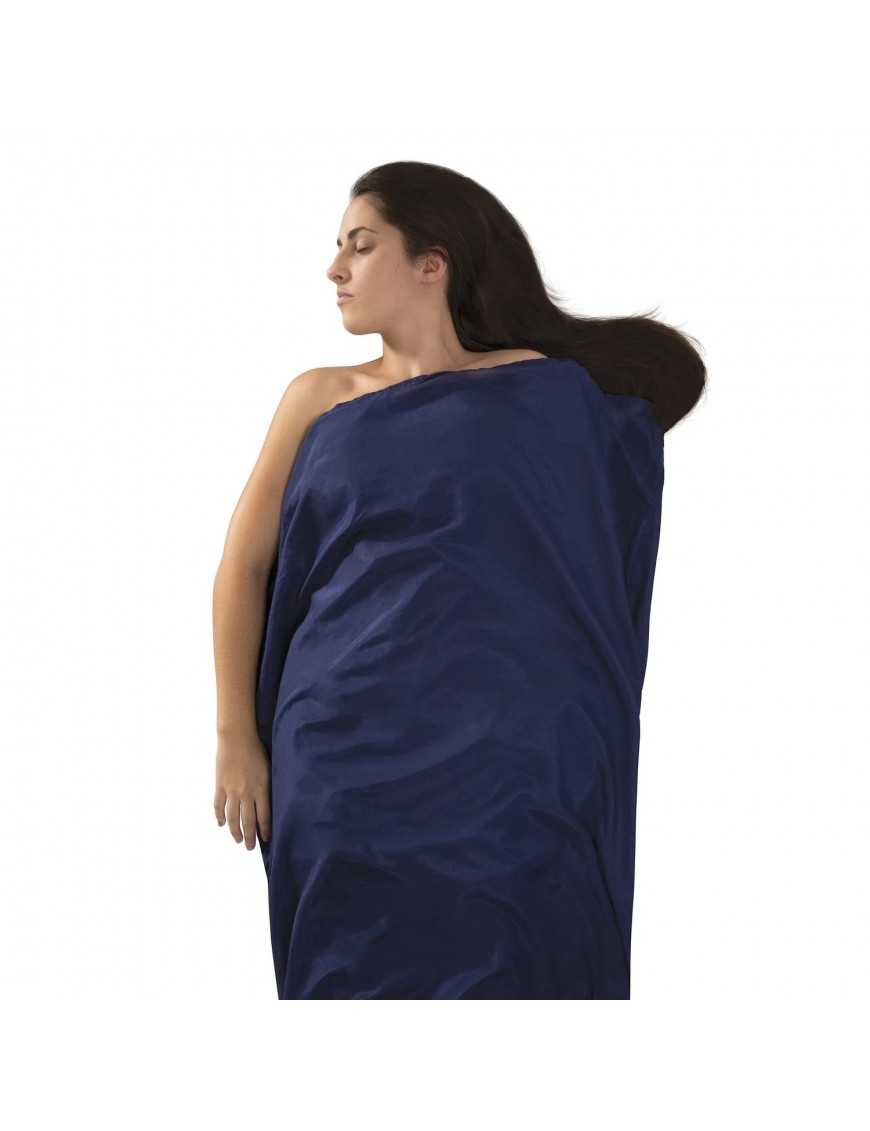 Sea To Summit Silk-Cotton Blend Travel Liner Navy Blue