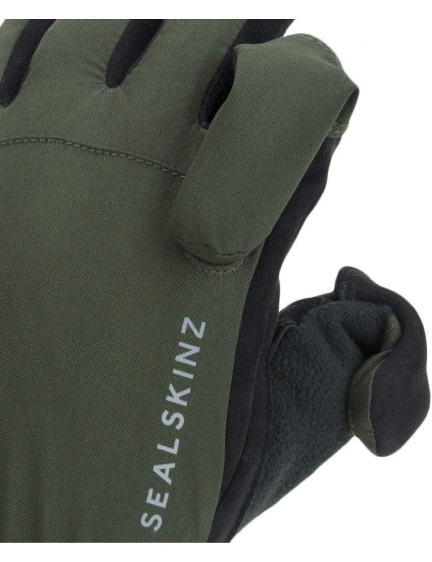 Sealskinz Stanford Waterproof Sporting Gloves Olive/Black
